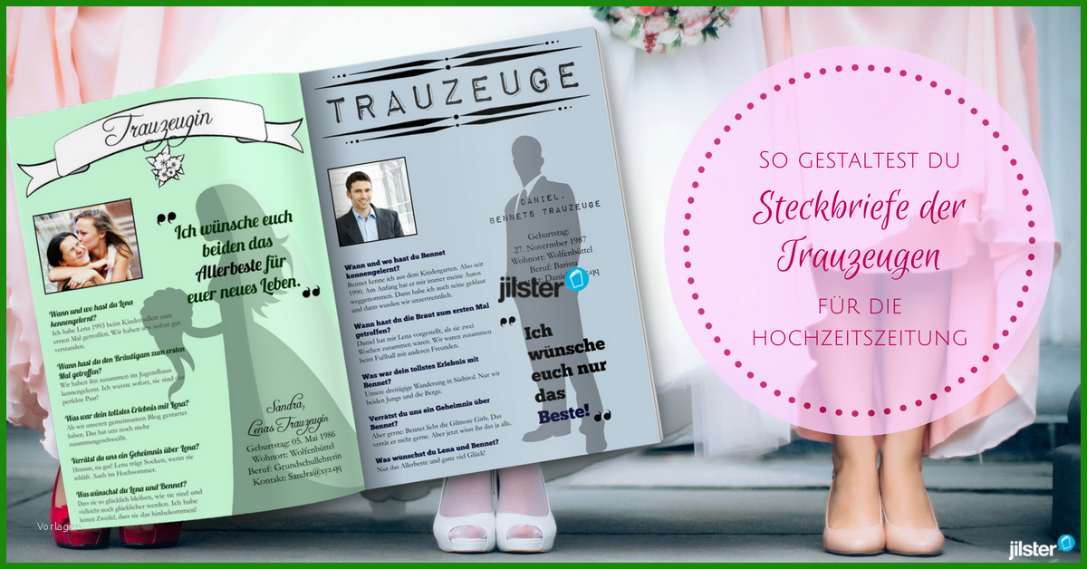 Steckbrief Vorlage Hochzeitszeitung Kostenlose Vorlagen Zum Download